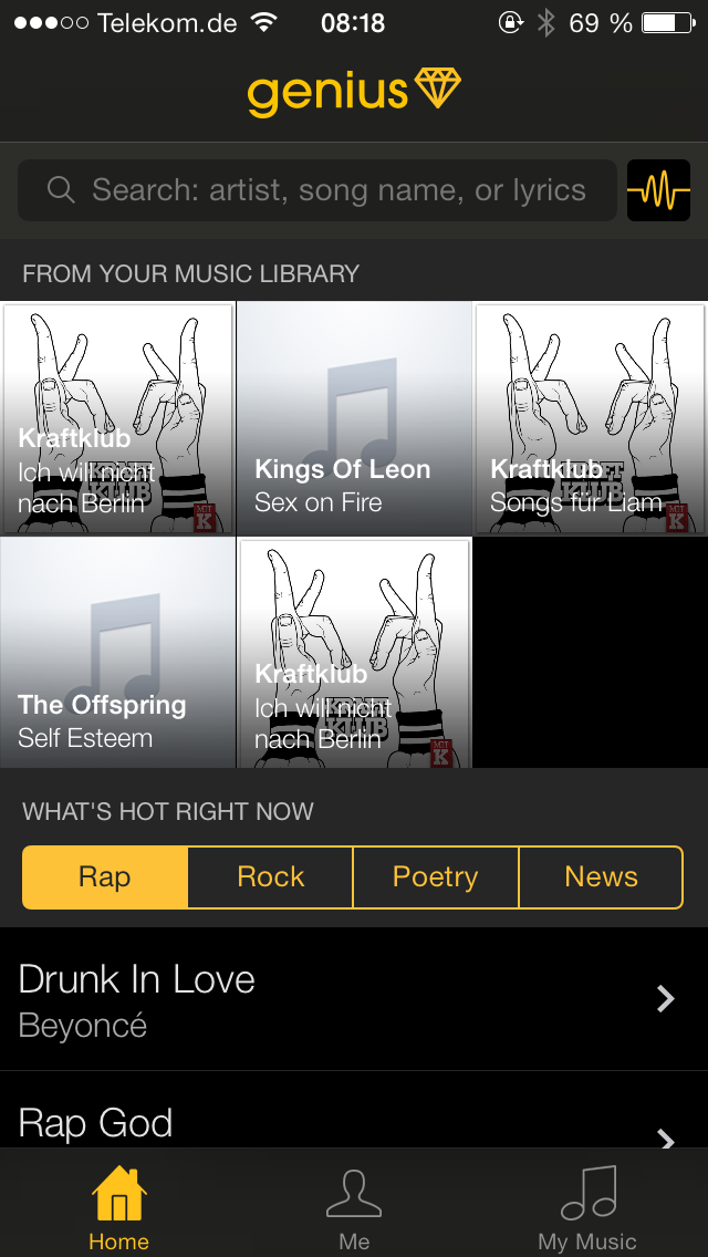 Genius by Rap Genius bringt Songtexte auf das iPhone | Macnotes.de